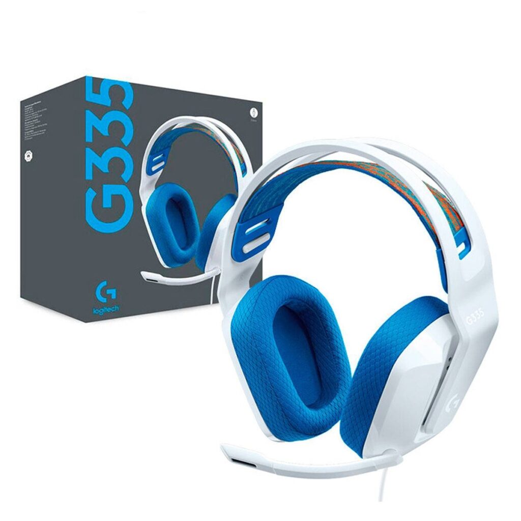 Auricular LOGITECH G335 Blanco - GoldenTech Store