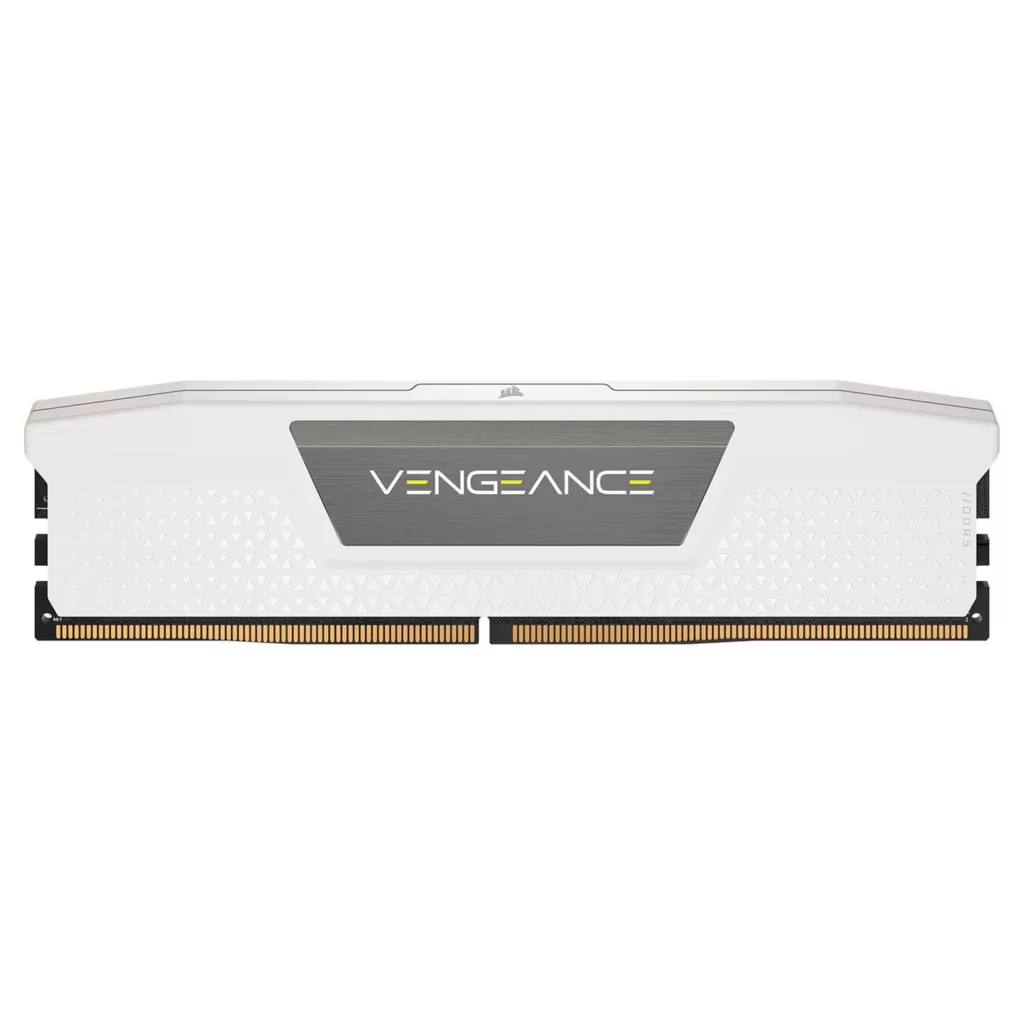 MEMORIA DDR5 CORSAIR 32GB (2X16GB) 5200MHZ VENGEANCE WHITE - GoldenTech Store